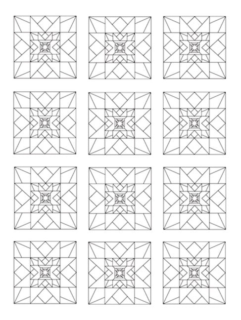 printable quilt patterns coloring pages